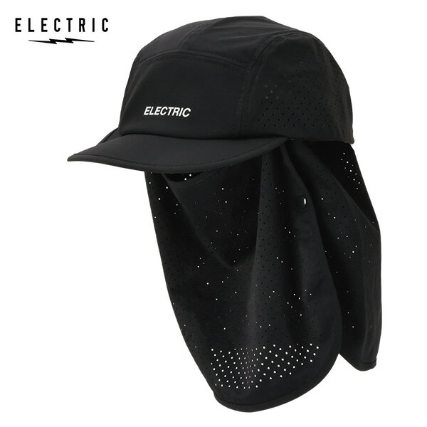 ELECTRIC キャップ E26SC04 FULL-SHADE CAP 定価 :　￥10,000（税抜き） 取り外し可能バックシェイド！ フロントロゴ ナイロン100% ドローコードアジャスター ワンサイズ　 ◆予めご了承下さいませ◆ 在...