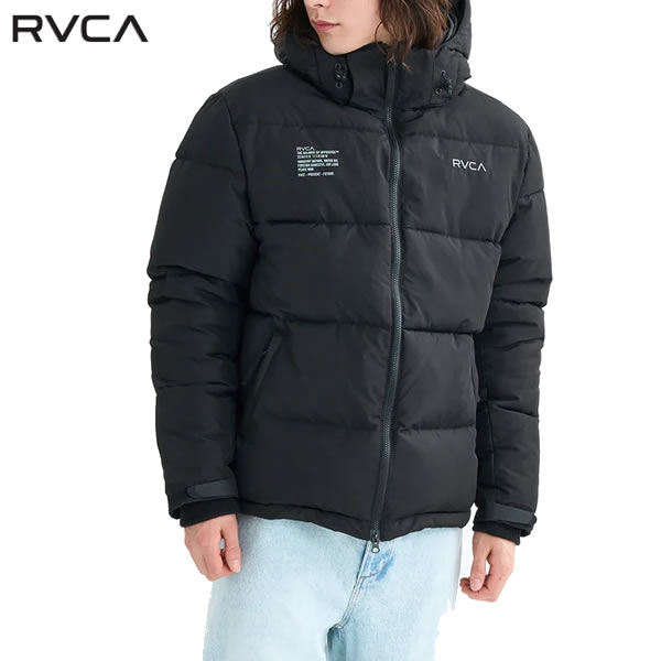RVCA ジャケット BF042760 BACK PRINT PUFFER JKT 定価：　￥21,000 (税抜き) バックプリントパファージャケット！ 新開発の機能中綿にアップデートし、軽量ながら優れた保温性を実現したパファージャケット...
