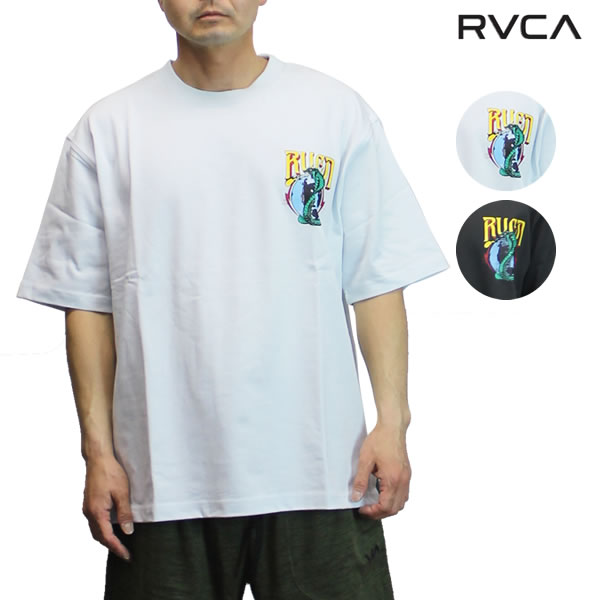 ■ゆうパケット対象商品 RVCA Tシャツ COBRA TOUR SS TEE BC041-248 定価　￥5,000（税抜き） 遊び心のあるスタイリングに導く、プリントがおしゃれなTシャツ。サイドにスリットを施し、ゆったりと動きのあるシル...