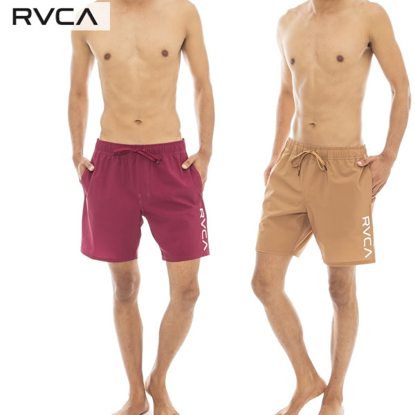 ■ゆうパケット対象品←※注意事項はコチラ ※代引き、日時指定はお受けできません。ポスト投函になります。 RVCA トランクス ELASTICK BS BD041-524: 定価：　￥6,300 (税抜き) 左裾にRVCAロゴをプリントしたボ...
