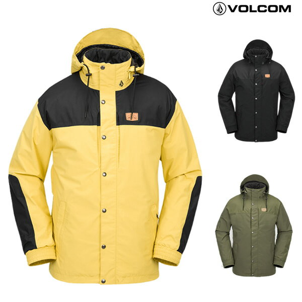 VOLCOM ジャケット LONGO GORE-TEX JACKET G0652505 定価 :　￥67,000（税抜き） クラシカルなテイストのゴアテックスジャケット！ GORE-TEX Recycled 2L ナイロン フルシームテープ...