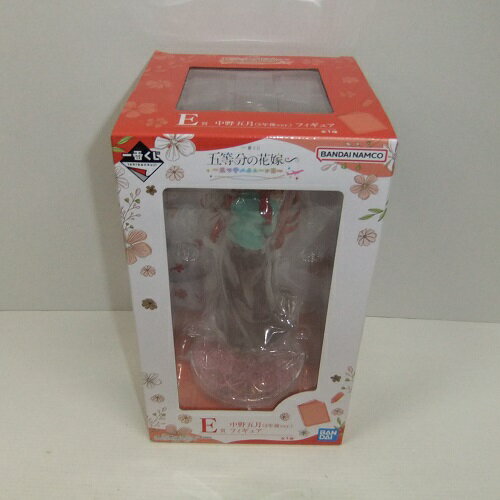 商品説明 タイトル 【未開封】一番くじ 五等分の花嫁∽ ～五つ子ハネムーン!!～ E賞 中野五月（5年後ver.） フィギュア メーカー バンダイ 状態ランク A 未開封品ですが、商品の性質上、外箱に傷、へこみがある場合があります。 発送方...