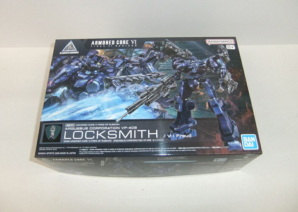 商品説明 タイトル 【未組立】30MM ARMORED CORE VI FIRES OF RUBICON ARQUEBUS CORPORATION VP-40S ロックスミス メーカー バンダイ 状態ランク A 未組立品です。 発送方法 追...