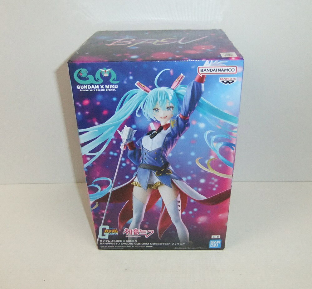 商品説明 タイトル ガンダム45周年×初音ミク BANPRESTO EVOLVE -GUNDAM Collaboration- フィギュア メーカー バンダイ 状態ランク B 外箱開封済みですが、中身未開封品です。外箱に傷、擦れあります。 ...