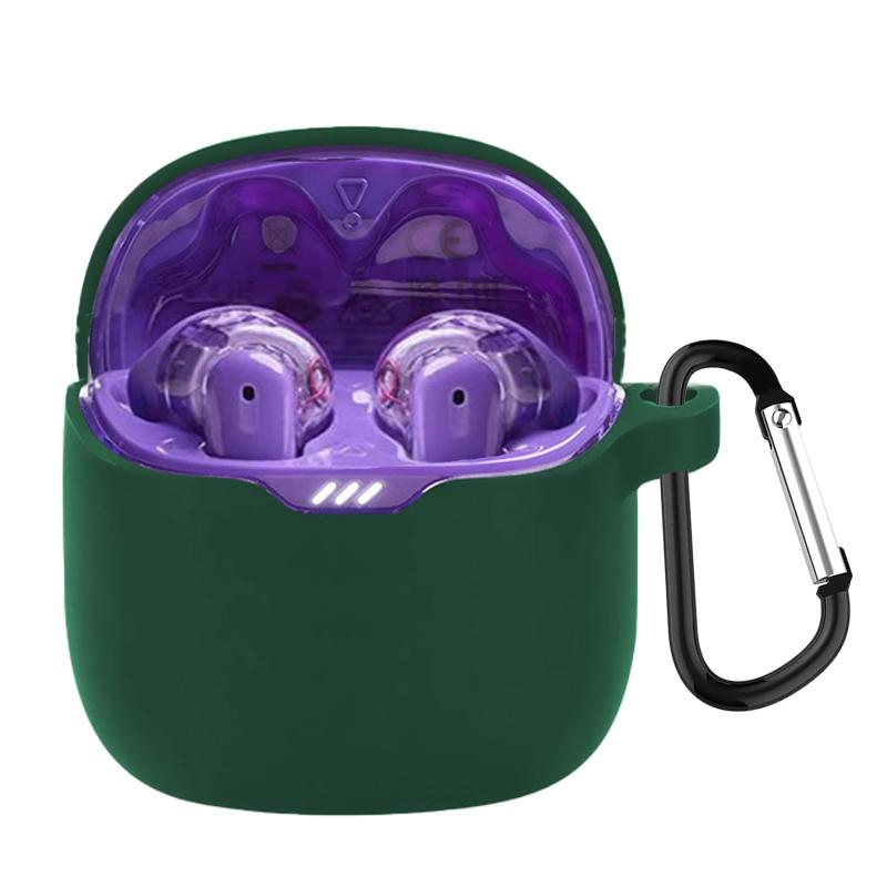 YAODLE JBL TUNE FLEX ケース 対応 JBL TUNE FLEX 専用保護カバー 液状シリコン保護ケース 耐衝撃性 防水防塵 軽量小型 紛失防止 装着充電可能 男女兼用 保護ケース カラビナ付き【対応機種】JBL TUNE...