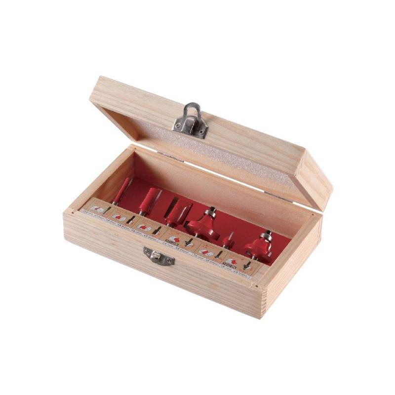 イチネンアクセス RELIEF(リリーフ) 切断・研磨先端パーツ 6本組 超硬刃トリマービット 30660 φ6mm軸商品サイズ:105×170×40mm商品重量:380gセット内容:ボーズ面取り、ヒョータン面取り、U溝ビット、ストレートビ...