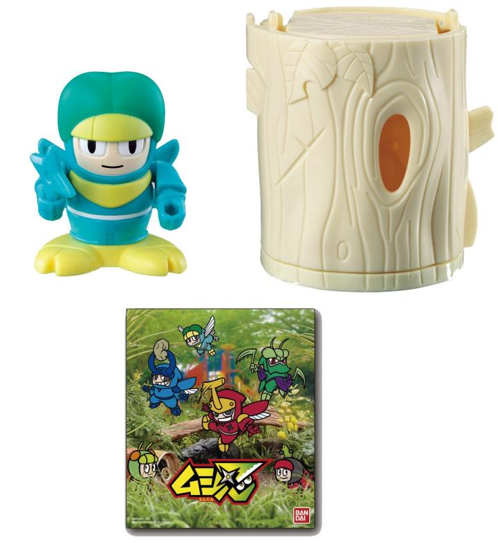 ムシ忍 フィギュアシリーズ トンボニン(C)BANDAI, WiZ<b>対象年齢 :</b>3才以上