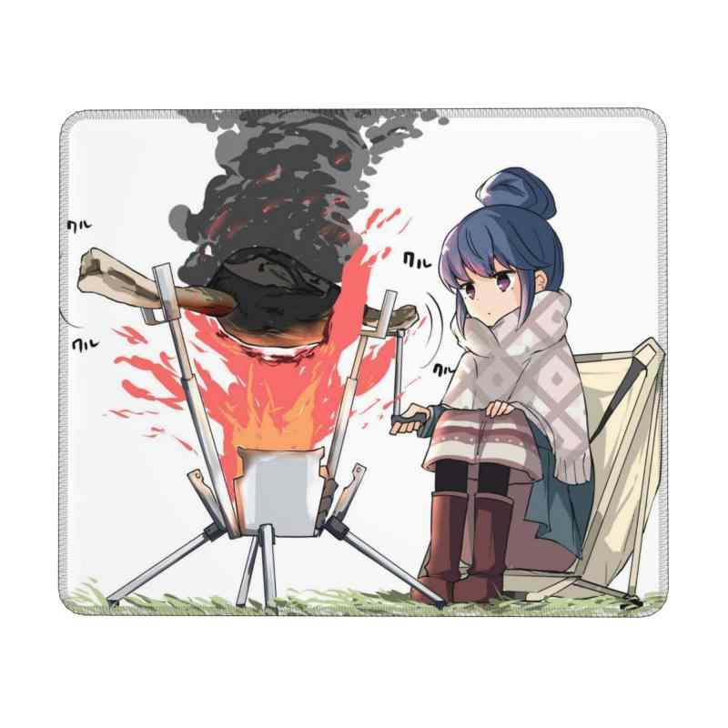 ゆるキャン ゲーミングマウスパッド 防水 滑り止め 耐久性 おしゃれ マウス用パッド ズ オフィス/自宅兼用