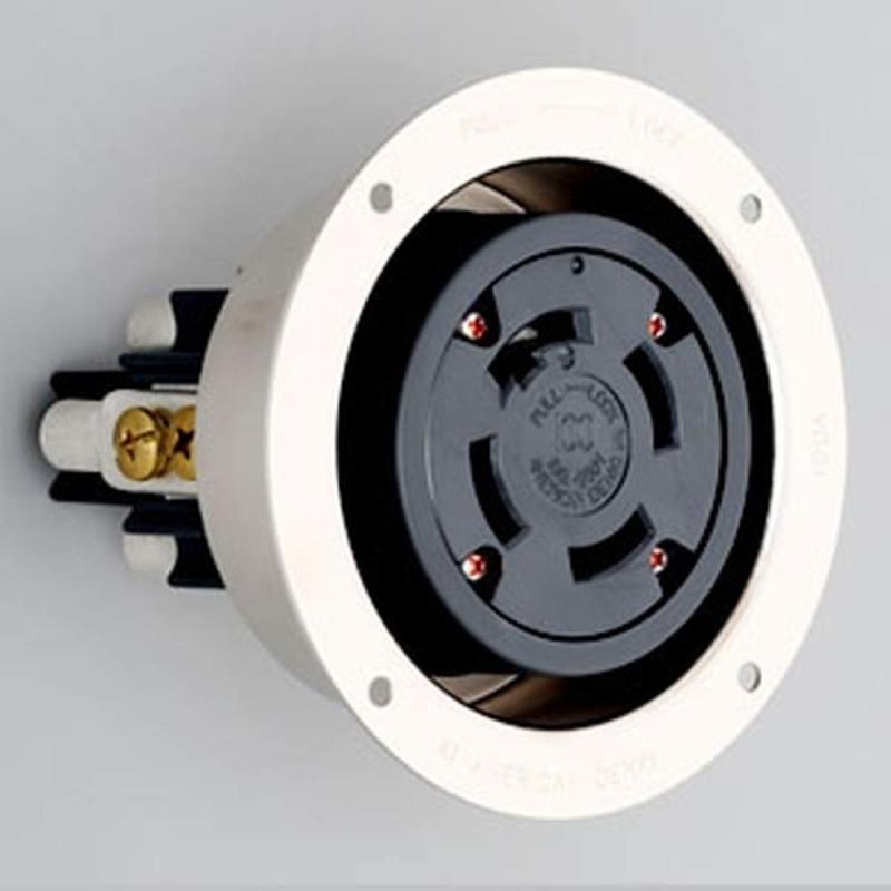 アメリカン電機 フランジコンセント100A 引掛形 41026定格:接地形・3P・250V適用製品(プラグ):41022R適用製品(防水形プラグ):41022RW