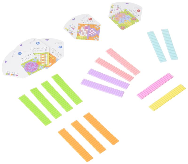 オリケシ 専用素材 ラブチェンデザートセット(C)BANDAI<b>対象年齢 :</b>8才以上