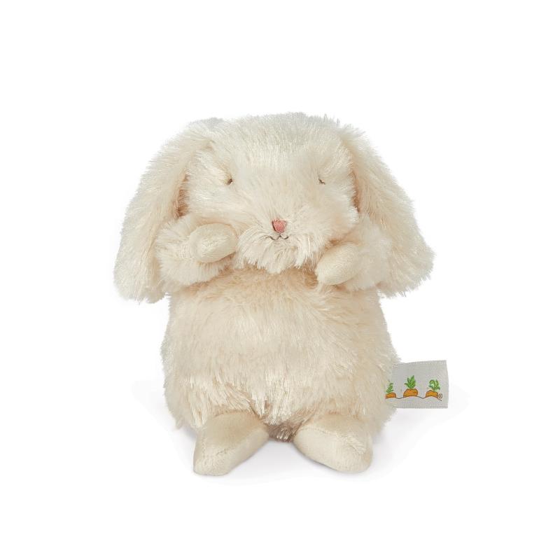 BUNNIES BY THE BAY 604111 バニーズバイザベイ 赤ちゃんうさぎのぬいぐるみ ベージュ wee rutabagaふわふわのファー