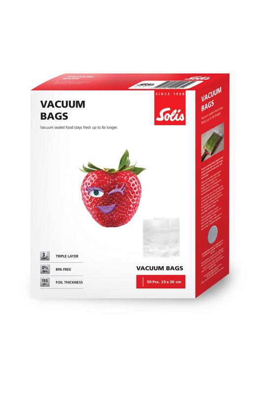 ソ 専用フィルムバッグ 20x30cm 50袋入（Solis Vacuum Pack Film Bags）真空パック器専用品 SKA92261