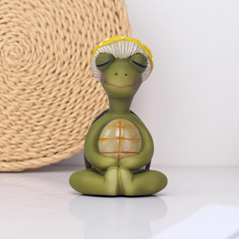 ・カテゴリ: 樹脂工芸品・カラー展開: 冥想-カエル、冥想-ウサギ、冥想-カメ・スタイル: カートゥーン・主な素材: 樹脂、プラスチック