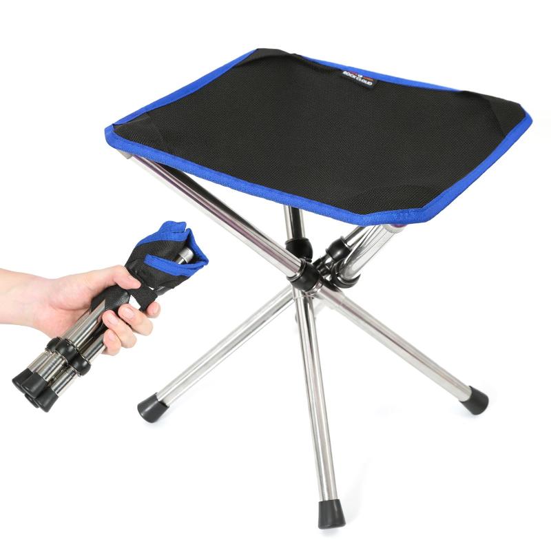 Rock Cloud アウトドアチェア 折りたたみ椅子 コンパクト キャンプ イス 持ち運びやすい 耐荷重100kg-110kg 超軽量 おしゃれ キャンプ お釣り 登山 お花見 バーベキュー 収納バッグ付き▷【軽くてコンパクト】4脚伸縮の...