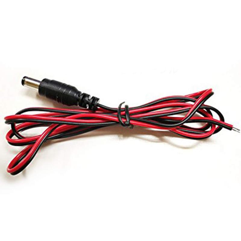 origin バックカメラ や 車載 モニター 用DC 電源ケーブル 長さ 1M DC Power Plug Pigtail Cable DC12V1M外側の直径：約5.5mm内側の直径：約2.1mm長さ：約1M