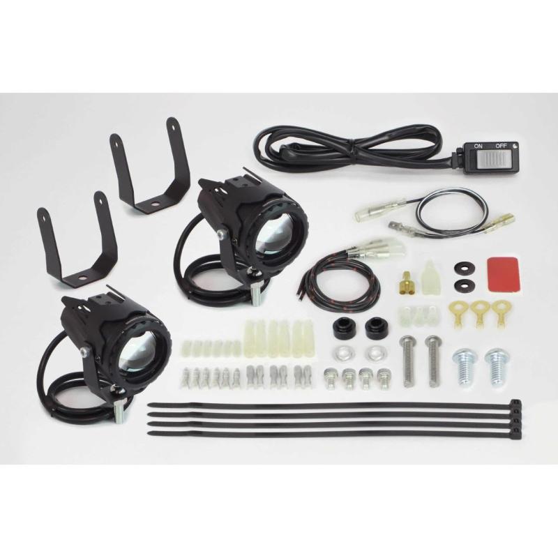 スペシャルパーツ武川(TAKEGAWA) LEDフォグランプキット(カットライン/15W) 2個入 ノーマル車両用 レブル250(MC49)/レブル500(PC60)/CL250(MC57)/CL500(PC68) 05-08-0614カッ...