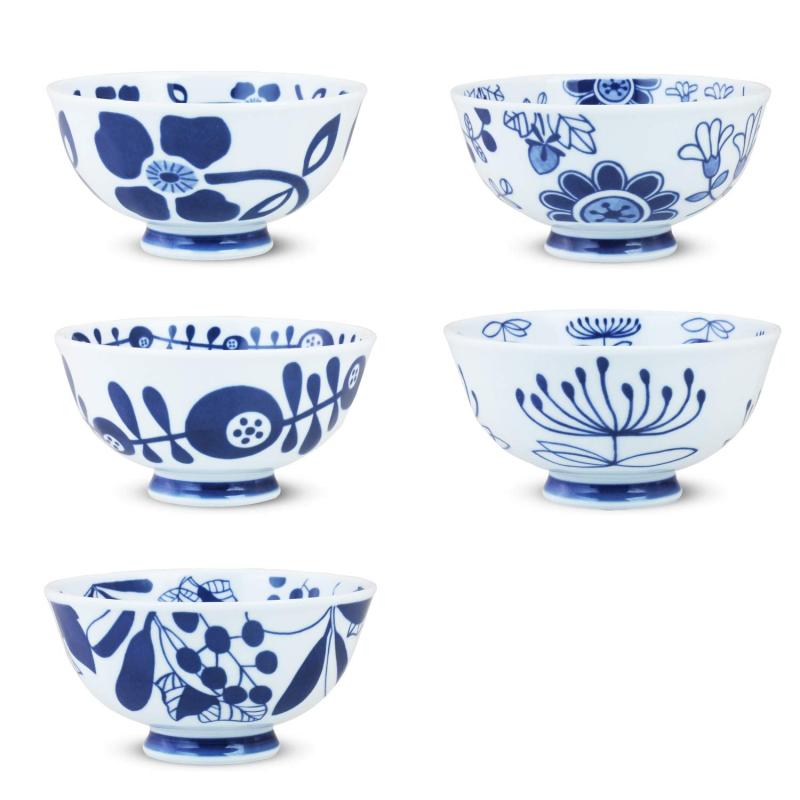 シートゥーシー ジャパン(Ctoc Japan) 飯碗 青 Φ12x6.1cm お茶碗 HASAMI ナチュラル 絵変り 飯碗 5個 セット 952428 5個入サイズ:Φ12x6.1cm素材・材質:磁器生産国:日本(波佐見焼)サイズ:約Φ...