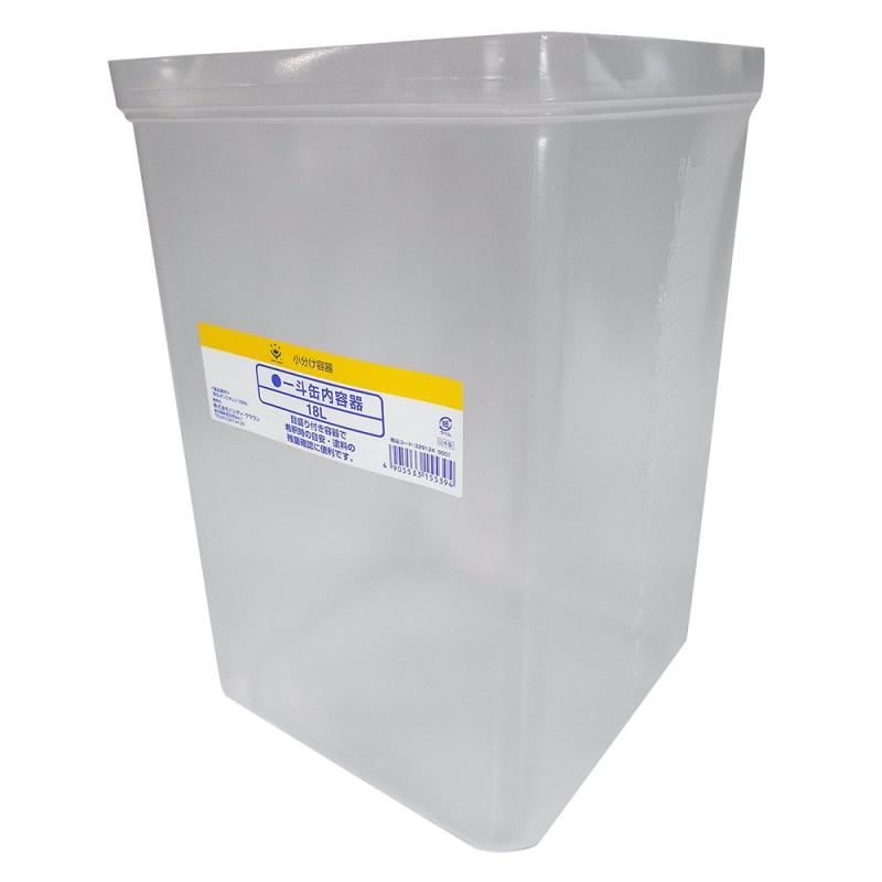 大塚刷毛製造 一斗缶内容器 18L【材質】再生ポリエチレン
