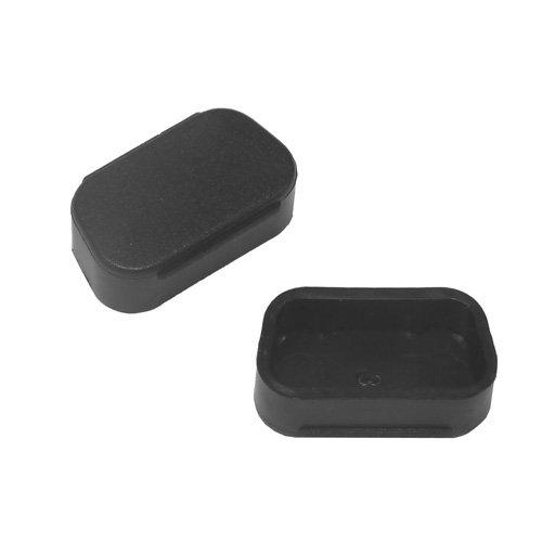 テクノベインズ D-Sub 9Pin/Mini 15Pin メス用キャップ(黒) 6個/パック D9FCK-B0-6D-Sub 9Pin/Mini 15Pin メス用コネクタ保護キャップ。RS-232、シリアル通信、PC、モデム、ケーブル先...