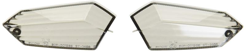 キタコ(KITACO) ウインカーレンズセット カワサキ系 左右1セット スモーク 807-4780120適合車種 【フロント/リヤ共通】Z250(ER250C全車種) | ヴェルシス650('10-'13) | Z800('13-) | ...