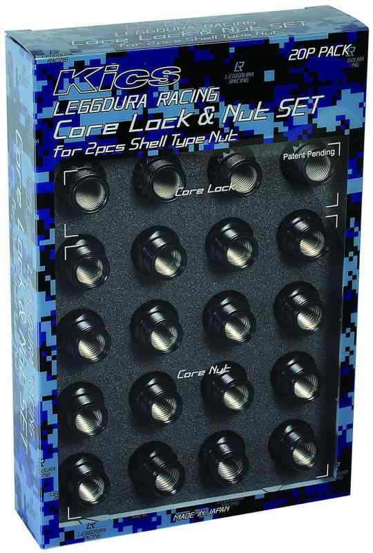 KYO-EI [ 協永産業 ] Kics LEGGDURA RACING [ LEGGDURA RACING ] M12XP1.5 レット゛ [ 個数:20P ] [ 品番 ]