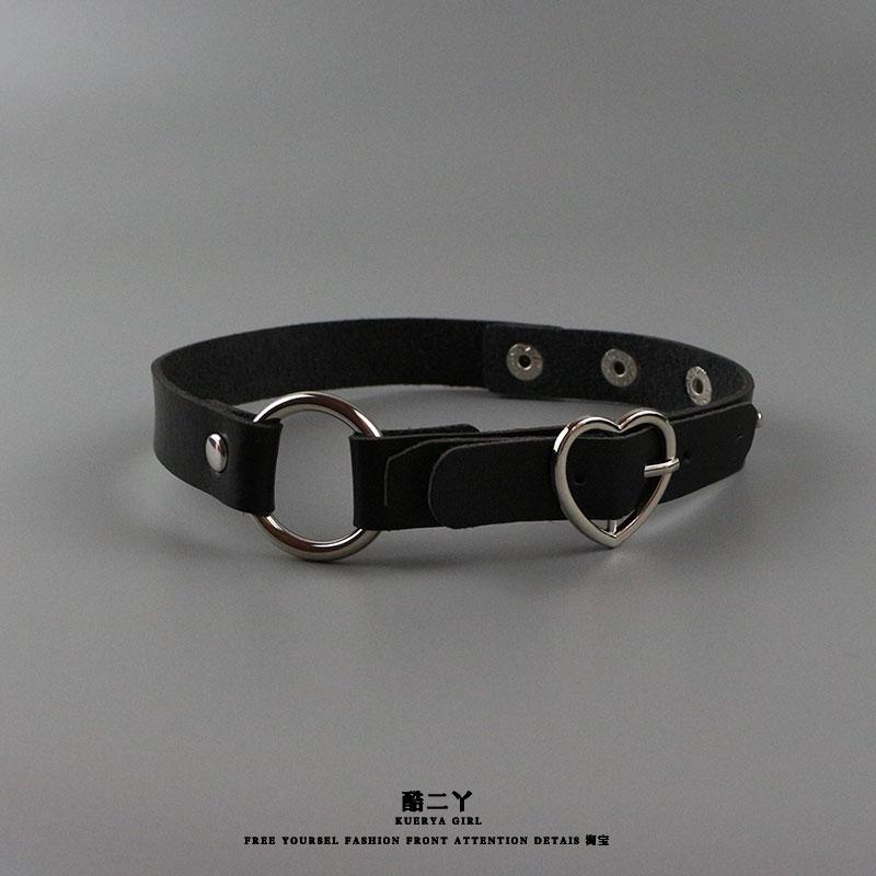 ダーク 風 スイート クール ハート スター ネックレス 五芒星の 首輪 レディース ネック ストラップ アビー 鎖骨 チェーン ネックレス 首輪: その他チェーン柄: 星/太陽と月/雲/宇宙: パンク状態: 価格帯：10〜19.99元対象...