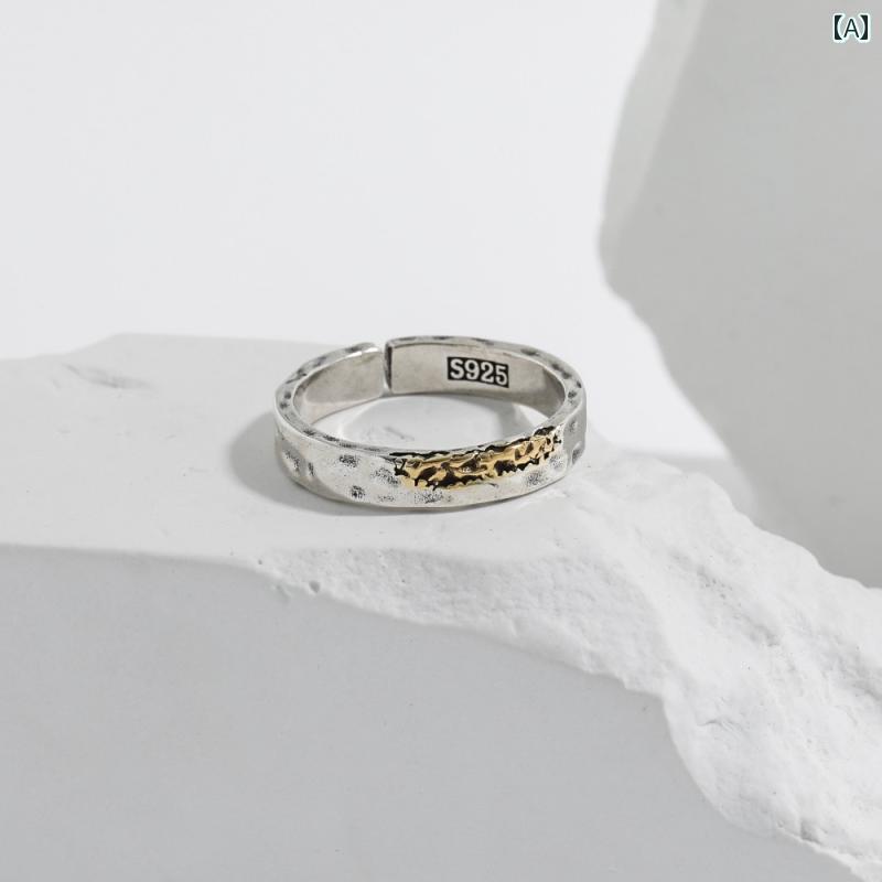 JiYee レトロ エジプトの ファラオ 隠 ゴールド リング メンズ クール オープン 人差し指 リング: 状態: 価格帯：20〜24.99元対象性別：男性新しくてユニーク：焼きたて色：ゴールド リングの開きは調整可能すリングハンドサイズ...