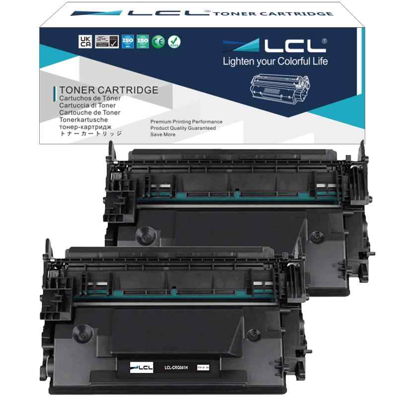 LCL Canon用 キャノン用 041H CRG041H CRG-041H 大容量 (2パック ブラック） 互換トナーカートリッジ 対応機種：LBP312i/MF521DW【購入注意】本製品を正常に使えるために、以下の商品の説明をご確認の...