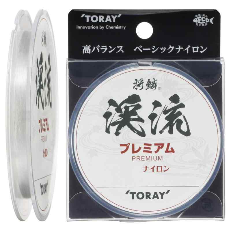 東レ(TORAY) ライン 将鱗 渓流 プレミアム 50m ナイロン ナチュラル