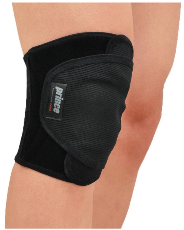 プリンス（prince） サポーター ハイパフォーマンスニー SU704サイズ：フリー（膝上10cm周囲：35～48cm）カラー：165：ブラック素材：ナイロン、ポリウレタン、ポリエステル、綿、ポリアセタール、ポリエチレン