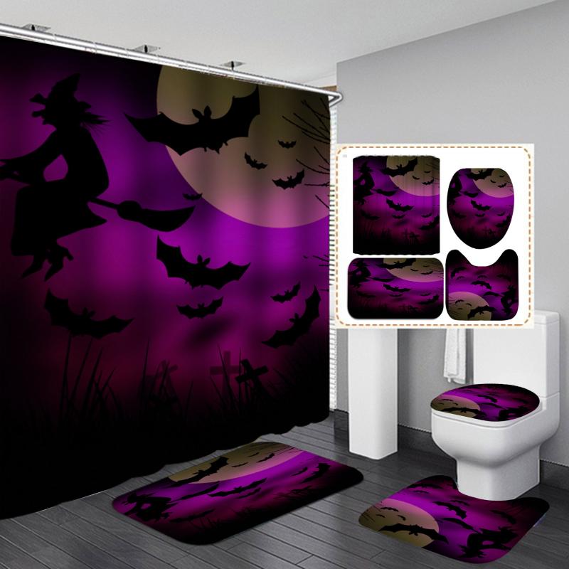 ・主な素材: ポリエステル・スタイル: アメリカン・柄: ハロウィンシリーズ・サイズ展開: 120x180cm, 150x180cm, 165x180cm, 180x180cm, 180x200cm・セット内容: 3点セット, 4点セット