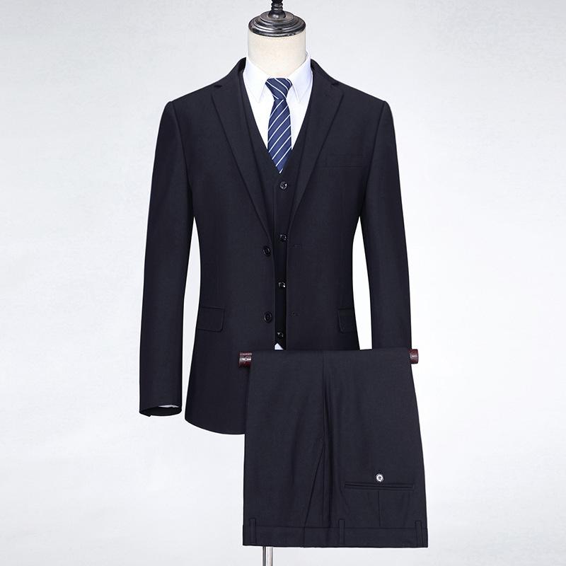 ・対象: ビジネス、35歳以上男性向け・前立て: シングル2つボタン・主な素材: ウール85%、ポリエステル・用途: デイリー・襟型: ノッチドラペル・ベント: ノーベント・シルエット: ジャストフィット・厚さ: レギュラー・デザインディテ...