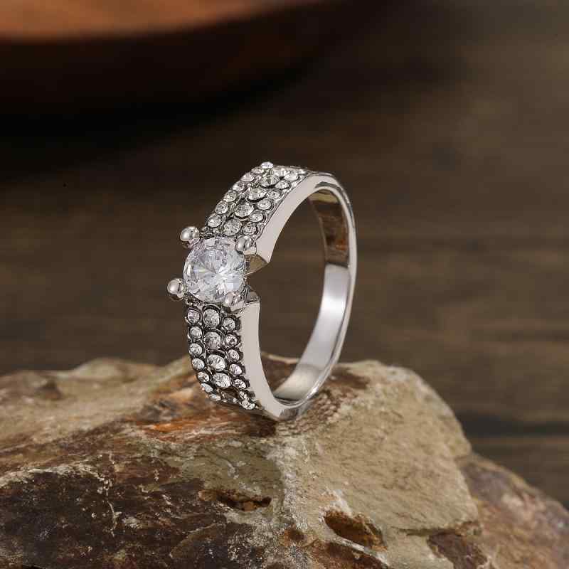 ・カテゴリ: リング、指輪・素材: 合金・形状: 幾何学・加工: 電鍍・対象: レディース・カラー: ホワイトK・サイズ: 6号、7号、8号、9号、10号・スタイル: ファッションOL・スタイル分類: ファッション通勤