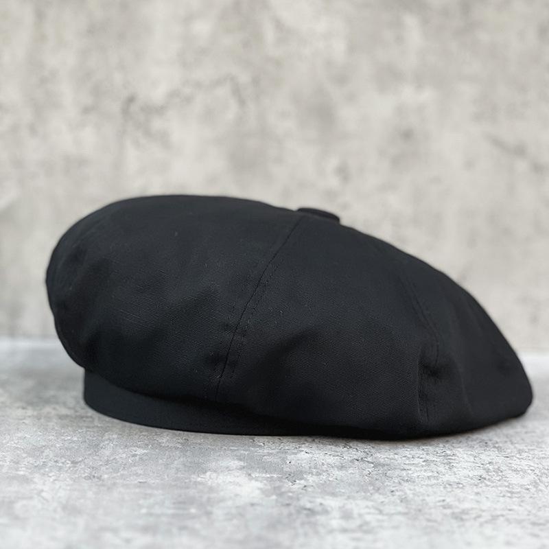 ・カテゴリ: ベレー帽・着用シーズン: 通年・帽頂スタイル: 円形・カラー展開: ブラック・サイズ展開: フリーサイズ(57.5cm)、L(60cm)・機能: 保温、防風・スタイル: ビジネス、オールマッチ、エレガント、ミニマル、カジュアル...