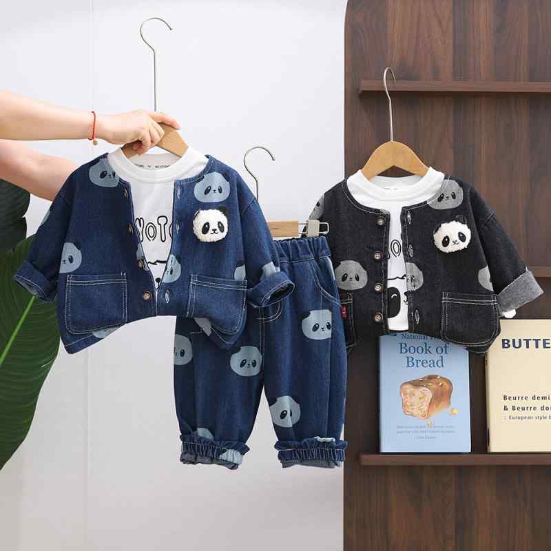 ・カテゴリ: キッズセットアップ・性別: ユニセックス・対象年齢: 乳幼児 (1〜3歳)・スタイル: 韓国風・特徴: スポーツ、キャラクター、かわいい、プリント、トレンド・セットの種類: パンツセット・セット内容: 3点セット・袖丈: 長袖...