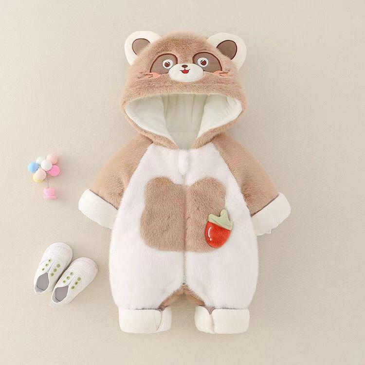 ・カテゴリ: ロンパース・カバーオール・スタイル: キャラクター・主な素材: ポリエステル100%・性別: 男の子・対象年齢: 乳幼児（1〜3歳、身長80〜100cm）・袖丈: 長袖・フードデザイン: フード付き・厚さ: 厚手・開閉タイプ:...