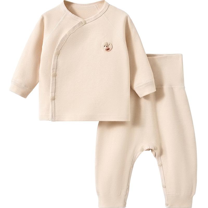 ・カテゴリ: 子供用肌着・性別: ユニセックス・対象年齢: 新生児（0〜1歳、80cm以下）・厚さ: 通常・主な素材: 綿96.4%・カラー展開: ピンク、ブルー、グリーン、アプリコット・サイズ展開: 59cm、66cm、73cm、80cm...