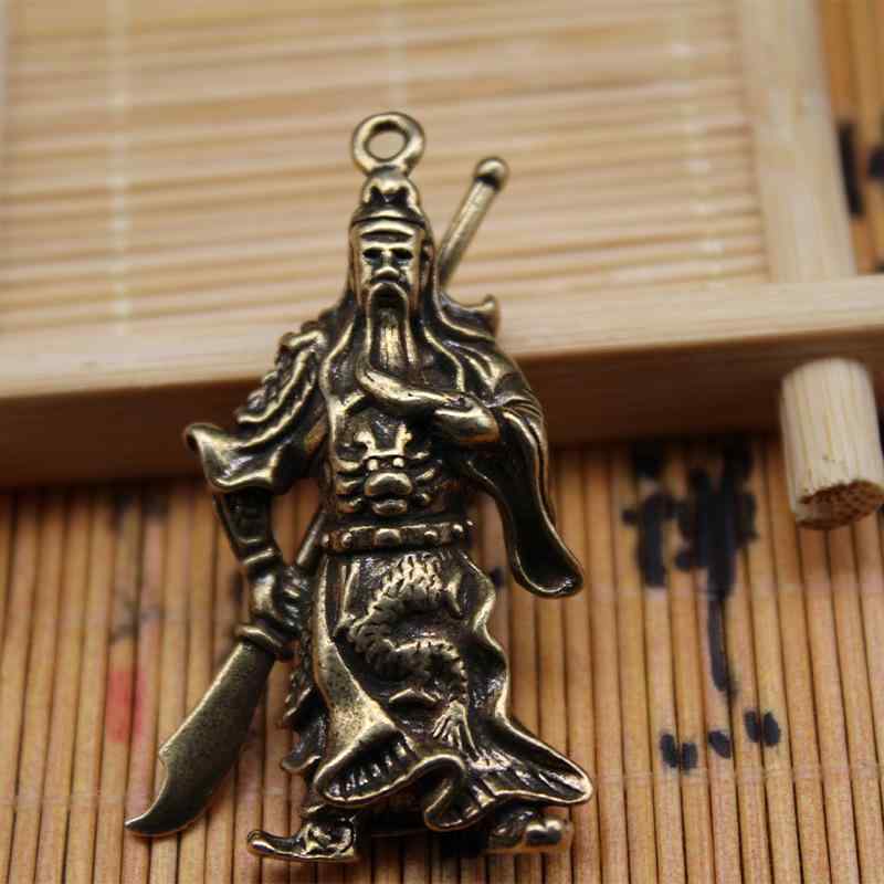 ・カラー: 关公・素材: 黄銅