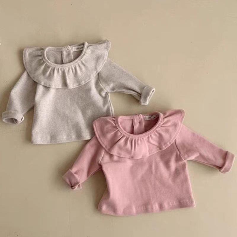 ・カテゴリ: ベビー・キッズ・性別: レディース・スタイル: 韓国風・主な素材: 綿95%・袖丈: 長袖・柄: 無地・加工: 柔軟加工・カラー展開: グレー、ピンク・サイズ展開: 73cm, 80cm, 90cm, 100cm