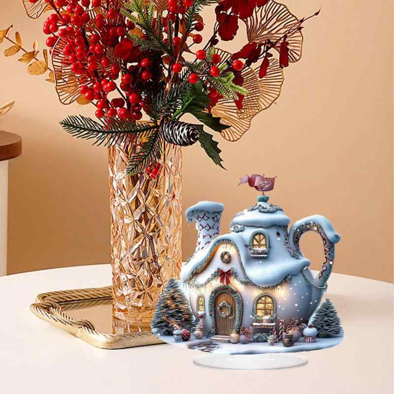 ・素材: アクリル・サイズ: 23cm×25cm・スタイル: アメリカンカントリー・加工: 印刷・適用祝日: クリスマス