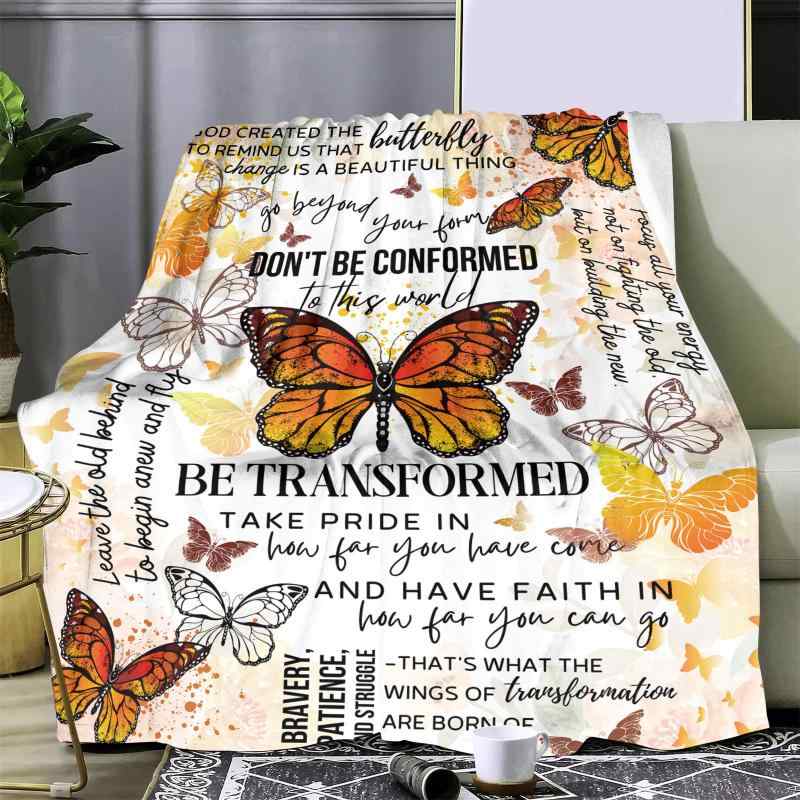 ・重さ: 280～300g・色堅牢度: 3～4級・スタイル: クラシック・柄: 蝶、キリン、フラミンゴ、蜂・サイズ展開: 100×70cm、150×130cm、150×200cm・素材: 舒棉絨、フランネル