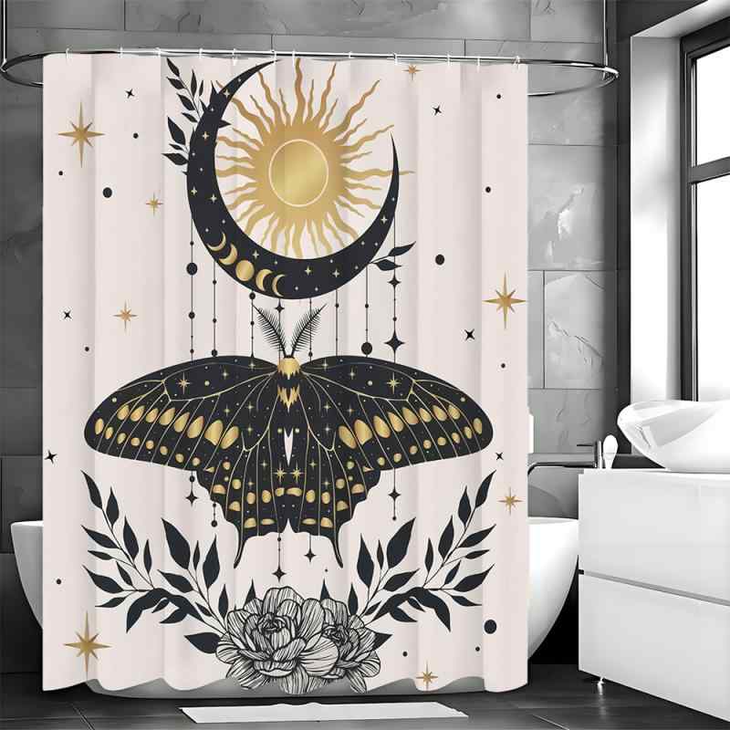 ・素材: ポリエステル・スタイル: モダンミニマリスト・カラー: 花柄・サイズ: 180cm×180cm, 90cm×180cm, 150cm×180cm, 200cm×180cm