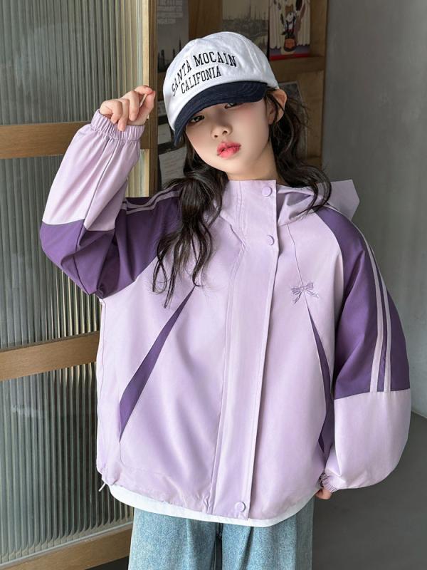 ・カテゴリ: キッズアウター/ジャケット/コート・対象年齢: 中大童 (8歳以上、140cm以上)・ネックライン: クルーネック・スタイル: 韓国風、トレンド・厚さ: 普通・生地加工: 柔軟加工・デザイン: フード付き、ベルトなし、カーディ...