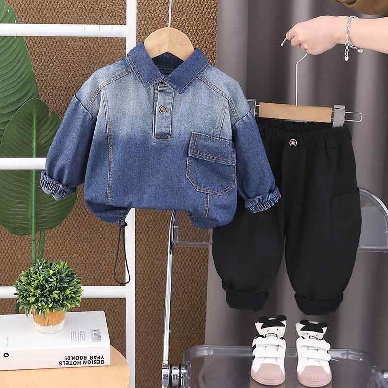・カテゴリ: 子供服セット・対象: 男の子・スタイル: 韓国風・セット内容: パンツセット・セット点数: 2点セット・対象年齢: 1〜3歳 (80〜100cm)・袖丈: 長袖・パンツ丈: 長ズボン・主な素材: 綿90%・生地加工: シャーリ...