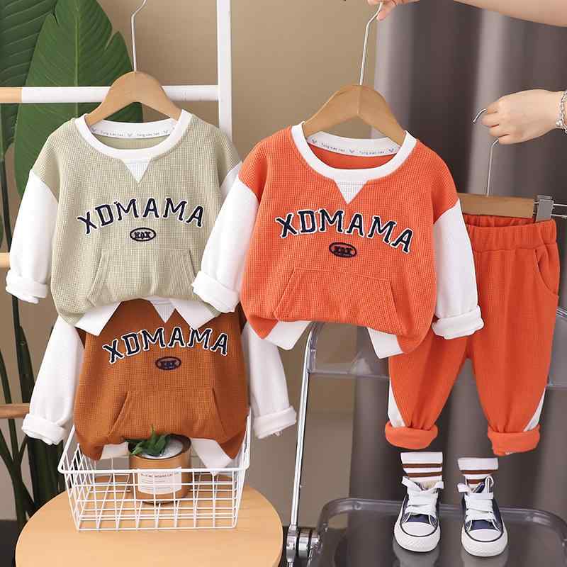 ・カテゴリ: 子供服セット・性別: ユニセックス・スタイル: カジュアル・セット内容: パンツセット・セット点数: 2点セット・対象年齢: 3～8歳・シーズン: 春、秋・袖丈: 長袖・パンツ丈: 長ズボン・生地加工: ソフト加工・厚さ: 普...