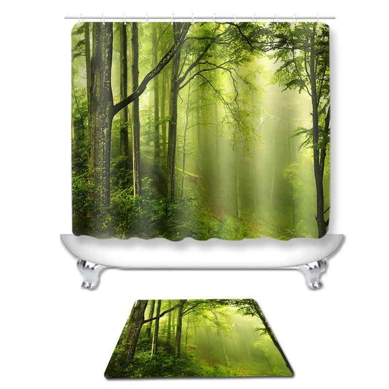 ・主な素材: ポリエステル ・スタイル: ライトラグジュアリー ・柄: アニマル柄 ・セット内容・サイズ展開: 45×75cm 4点セット、45×75cm 3点セット、シャワーカーテン2点セット（バスマット45×75cm、シャワーカーテン1...