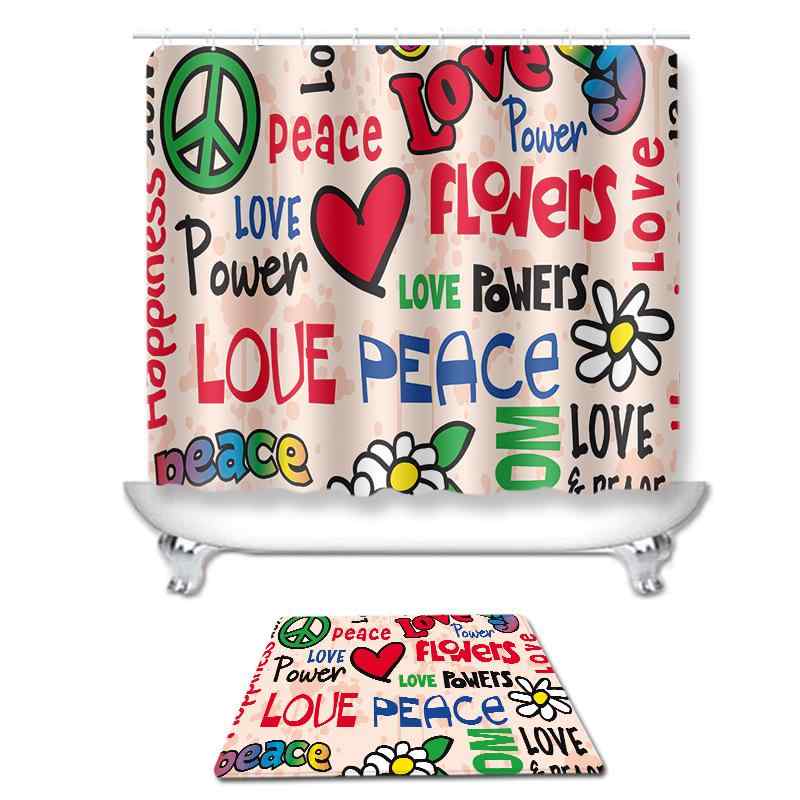 ・主要素材: ポリエステル・スタイル: アメリカン・柄: バレンタイン、花、ハート・セット内容: 45x75cm 4点セット、45x75cm 3点セット、浴槽用カーテン2点セット（フロアマット45x75cm、カーテン180x180cm）、浴...