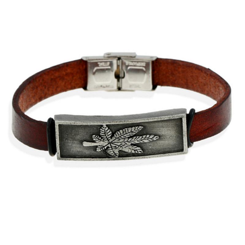 ・スタイル: レトロ・素材: チタン鋼・加工: 手作業・カテゴリ: ブレスレット・対象: ユニセックス・デザイン: 幾何学模様・適用シーン: 記念日、プロモーション、展示会、旅行記念、ビジネスギフト・カラー: ブラウン