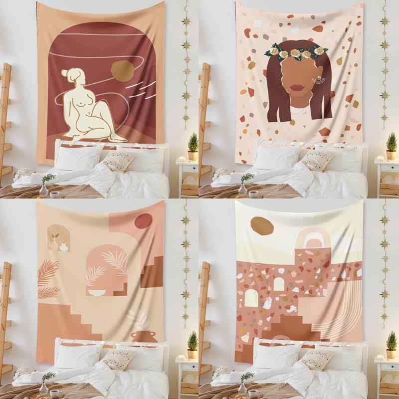 ・主な素材: ポリエステル100%・スタイル: モランディ・製法: 機械織り・形状: 長方形・柄: 幾何学抽象・洗濯方法: 洗濯機洗い・用途スペース: リビング、寝室、書斎、屋外、ダイニング、浴室、ベランダ、子供部屋、商業施設・カテゴリ: ...