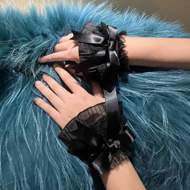 ・素材: シフォン・主な素材: ポリエステル・カラー展開: ブラック、ホワイト・素材割合: 70%～80%・用途: ゲーム、アニメコスプレ・カテゴリ: アクセサリー・テーマ: 日系アニメ